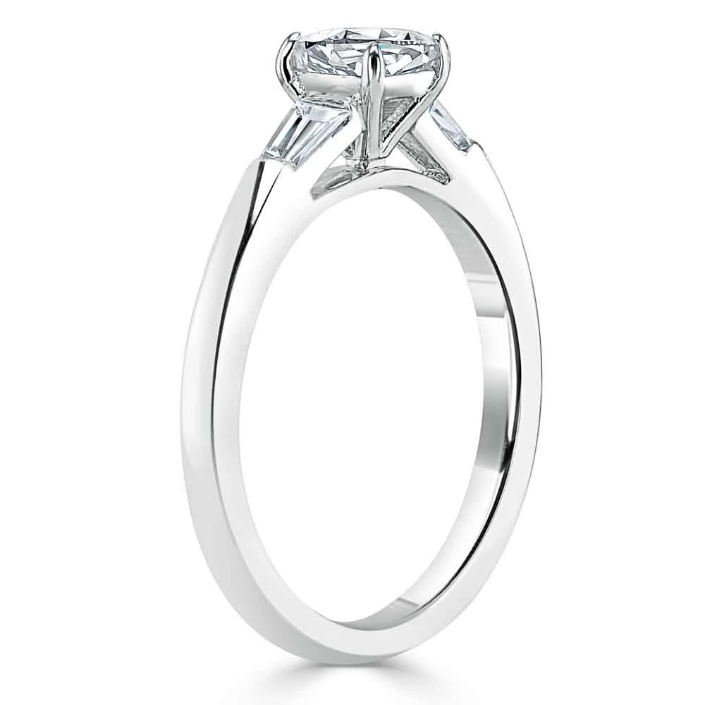 Starlight Jewel Cushion Cut 1.95 Ct Lab Created Diamond Engagement Mid ...