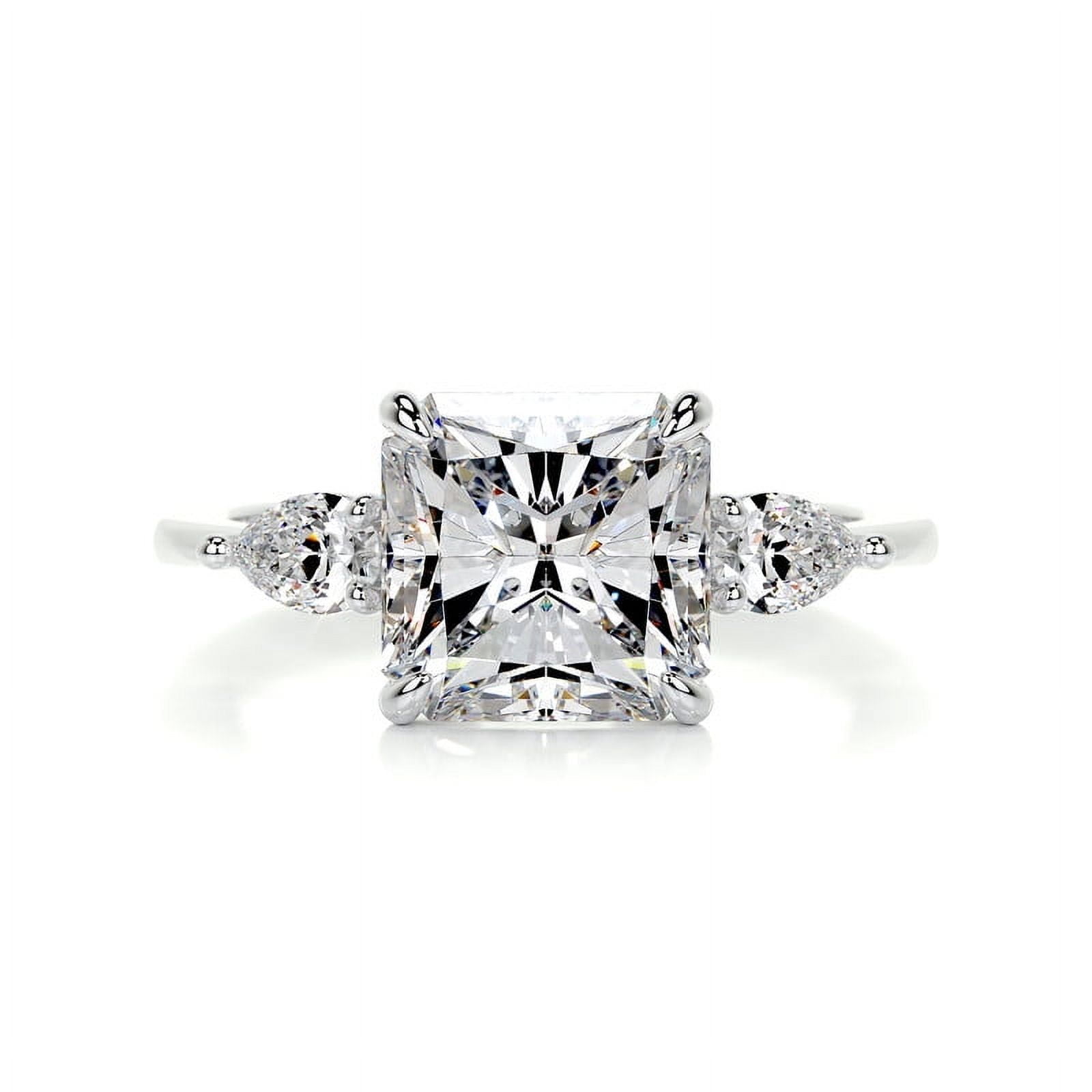 Starlight Jewel Stunning 2.2 Ct Princess Cut Diamond Mid Century ...