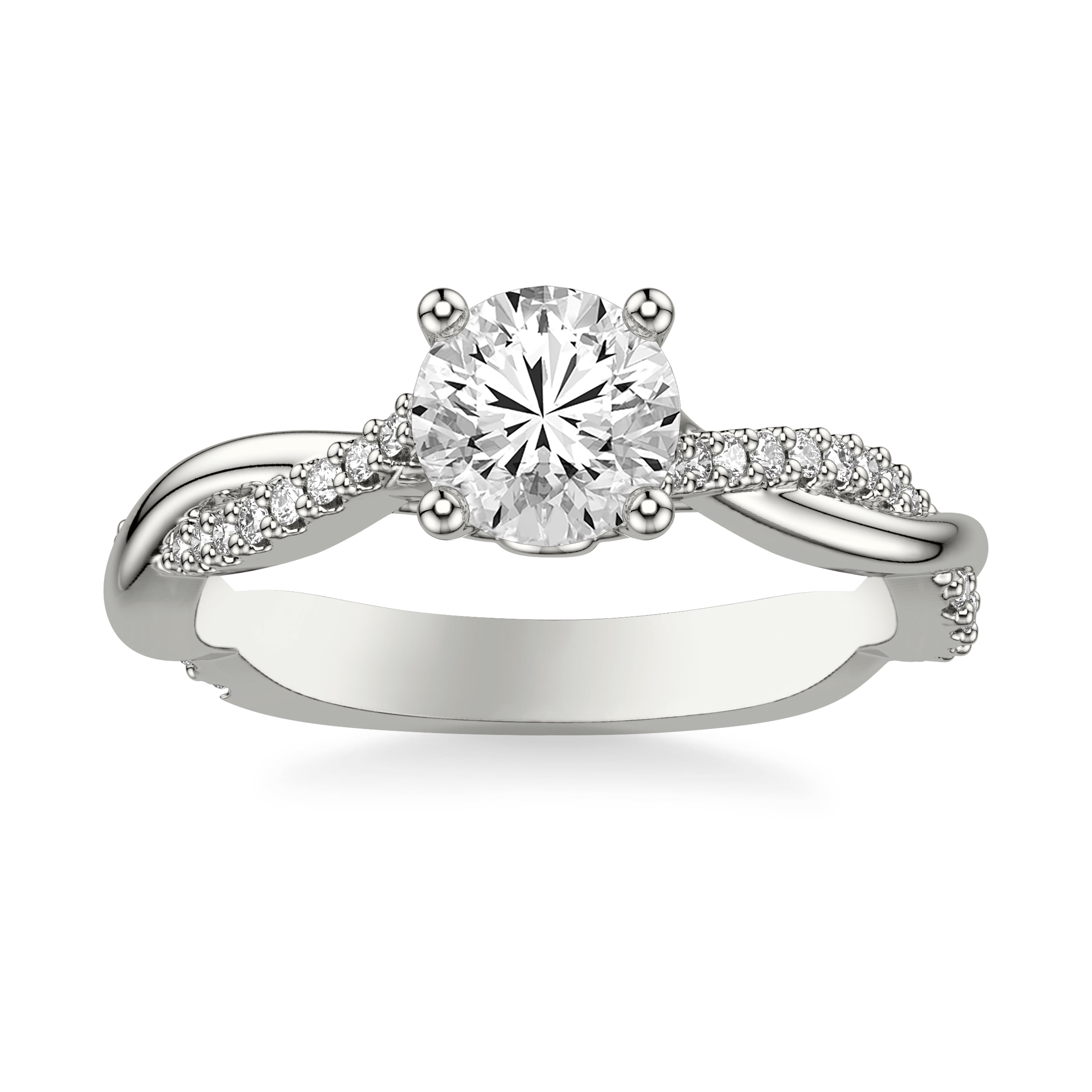 Starlight Jewelry 2.34 Ct Heart Cut Moissanite Engagement Ring - Lab ...