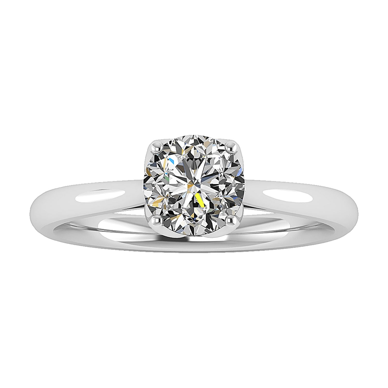 Starlight Jewelry Radiant 2.02 Ct Cushion Cut Moissanite Ring ...