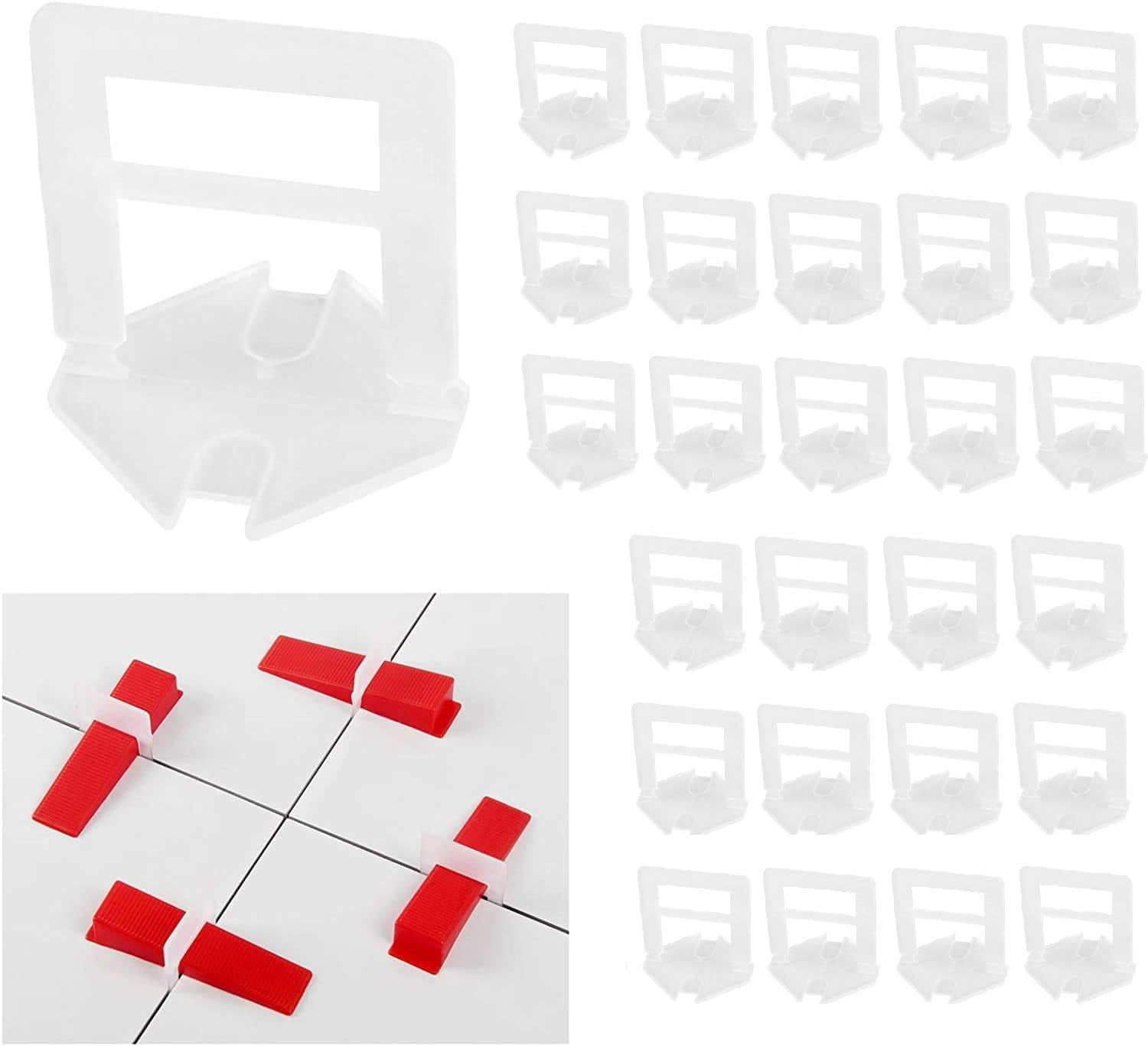 Starlight Leveling System Kit Ceramic Wall Construction 3MM Clips ...