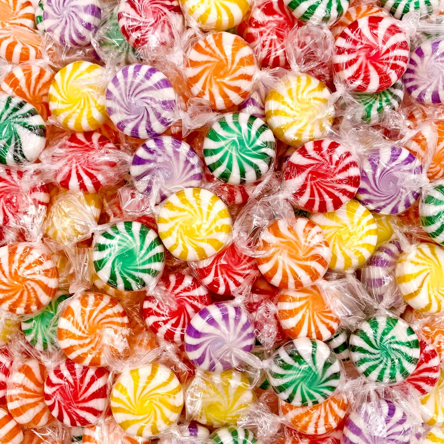 Starlight Pinwheel Hard Candy, Assorted Fruit Flavors (2 Pound Bag ...