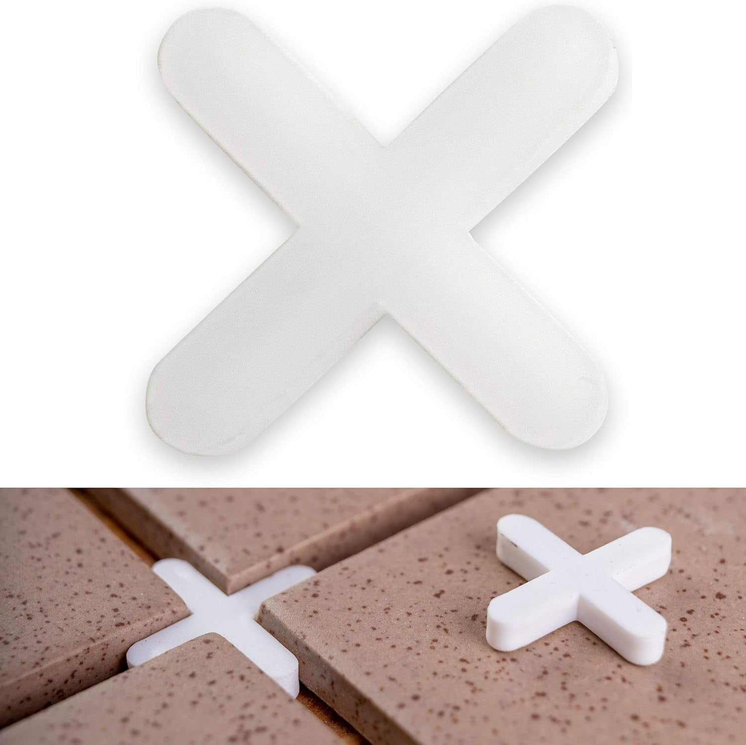 Starlight Tile Spacers, 3mm Thick, 1000x, Cross Joints for Even Spacing ...