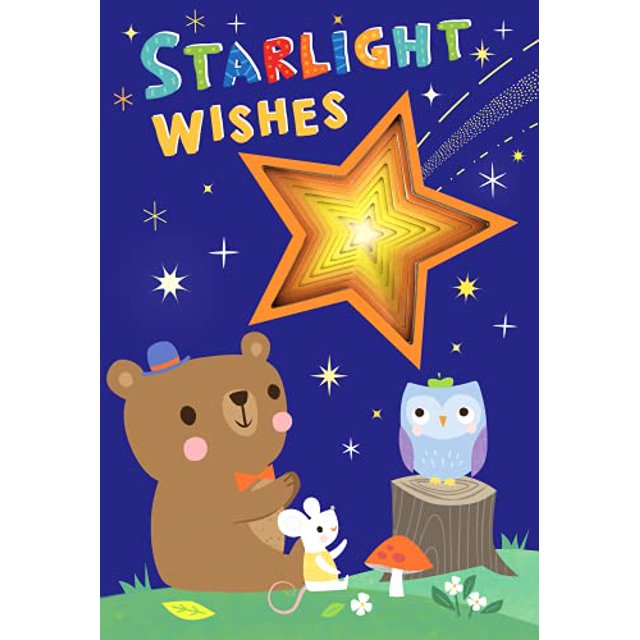 Pre-Owned Starlight Wishes - Board Book - Kids Book with Cutouts ...