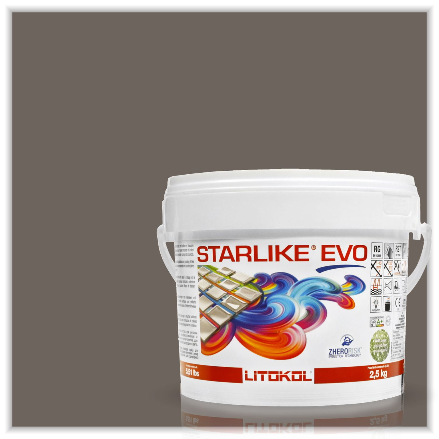 Starlike EVO Acid Resistant Epoxy Grout 235 Caffe Classic Collection 2. ...