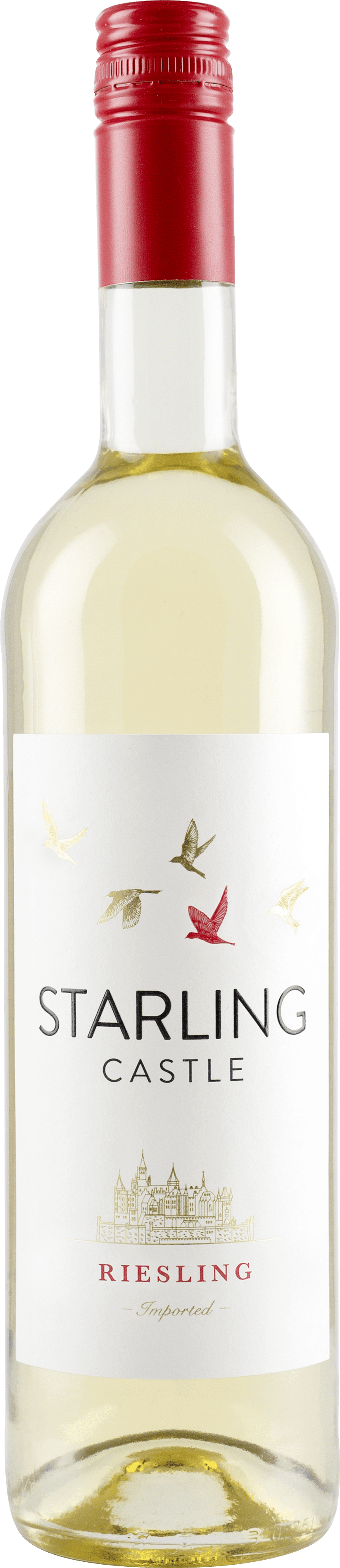 Starling Castle Riesling, White Wine, Germany, 9.5% ABV, 750ml Glass Bottle, 25.4 fl oz ...