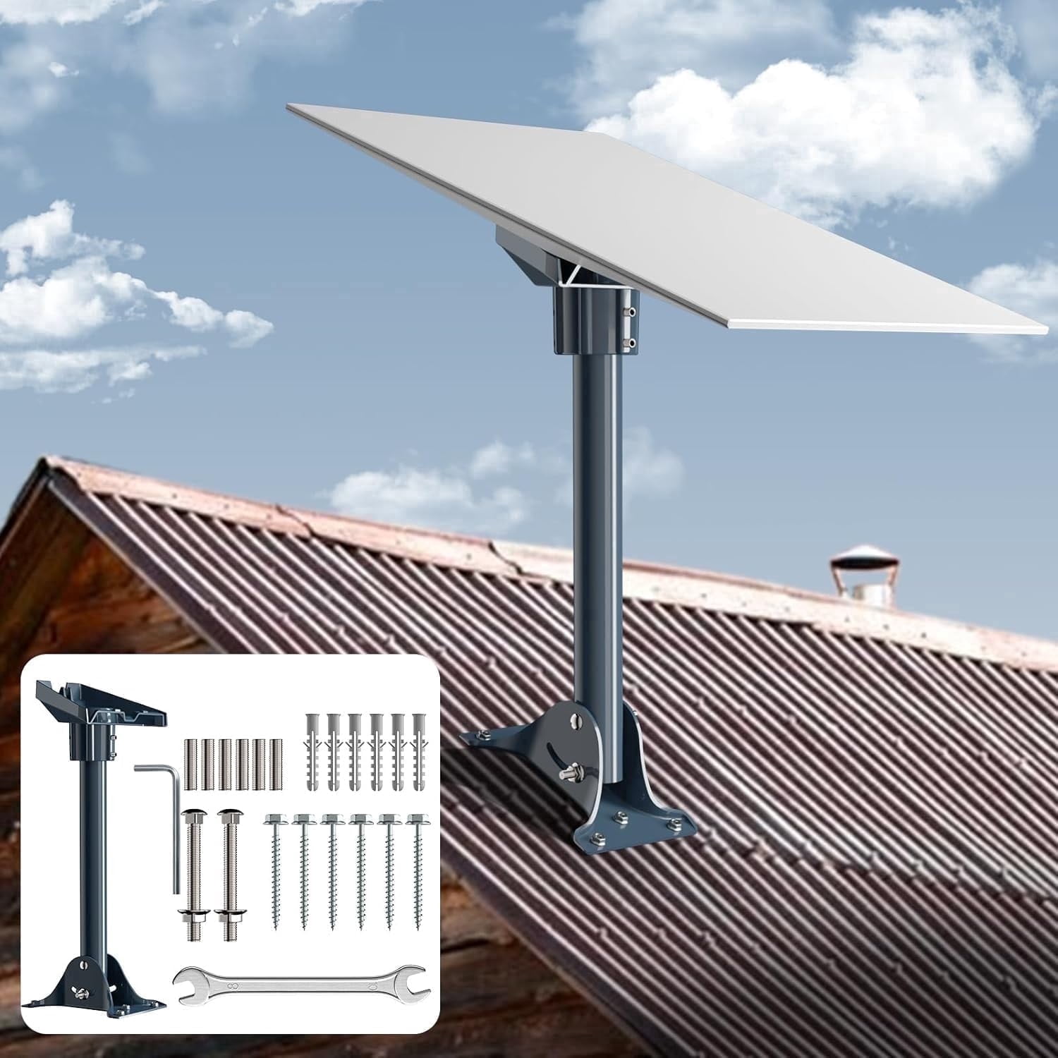 GATATOL Starlink Gen 3 Roof Mount Kit with Adjustable Base, Heavy-Duty ...