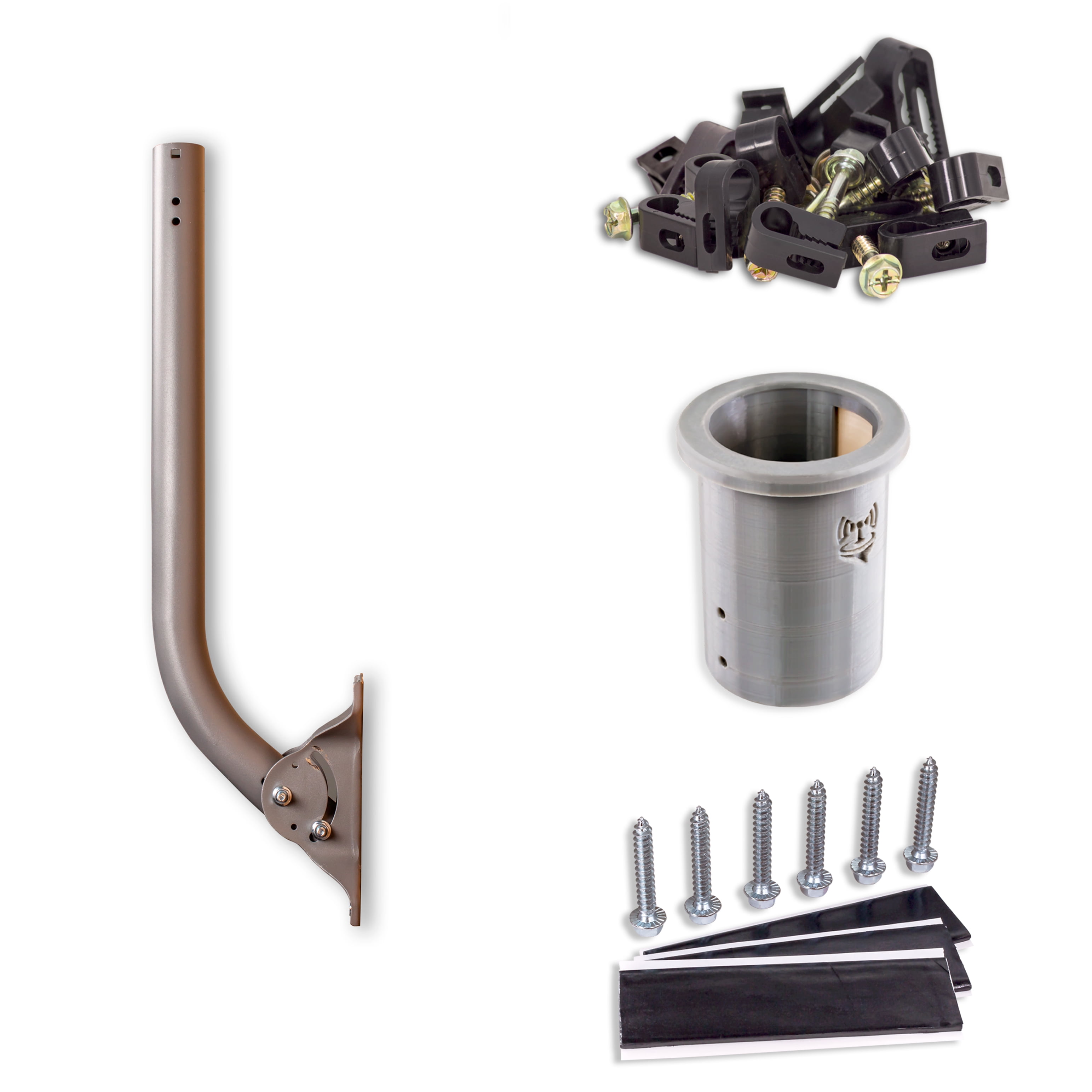 Starlink J-Pipe Mount Kit Compatible with V2 Rectangular Dish by ...