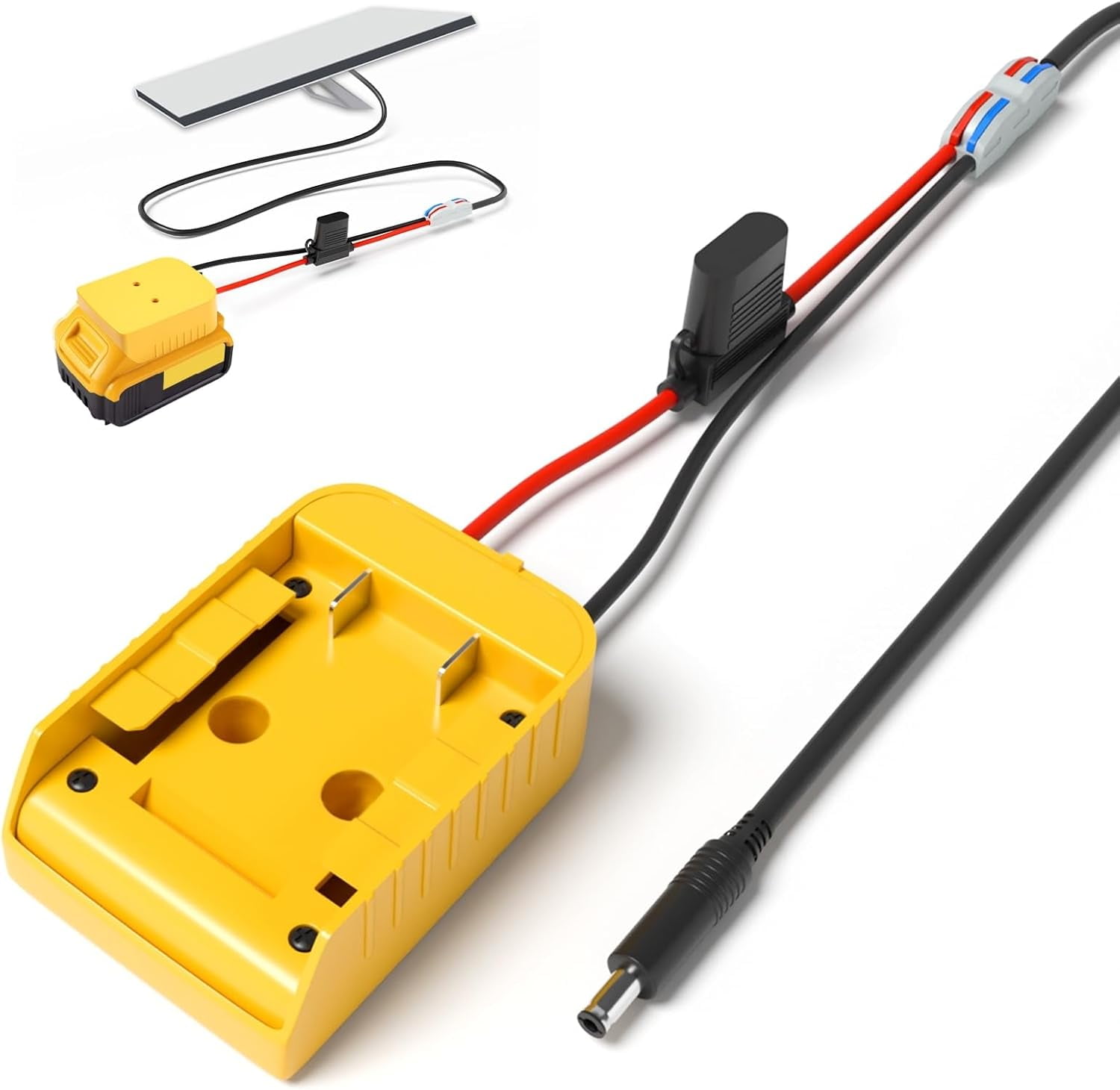 Starlink Mini DC Power Cable for Dewalt Battery, Compatible with Dewalt ...