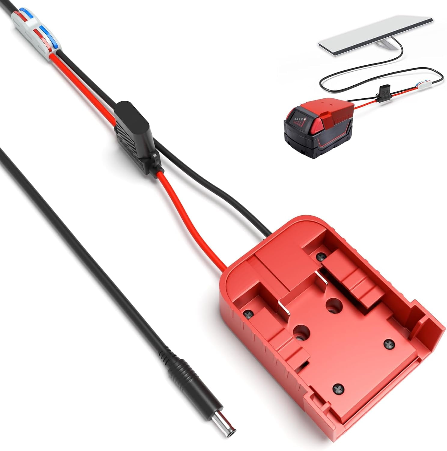 Starlink Mini DC Power Cable for Milwaukee Battery, Compatible with ...