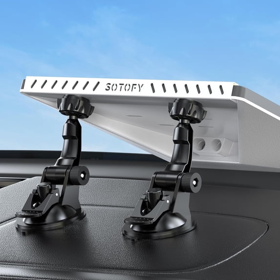 Starlink Mini Dash Mount, 360° Adjustable Dual Base Suction Cup with U ...