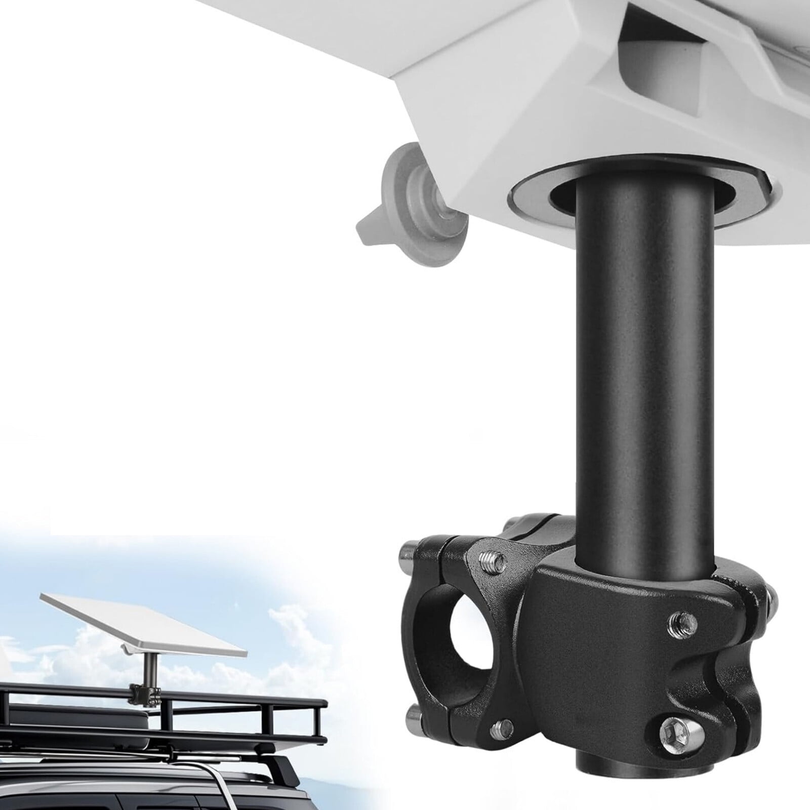 Starlink Mini Mount Kit for RV & Boat Rail – Waterproof Aluminum ...