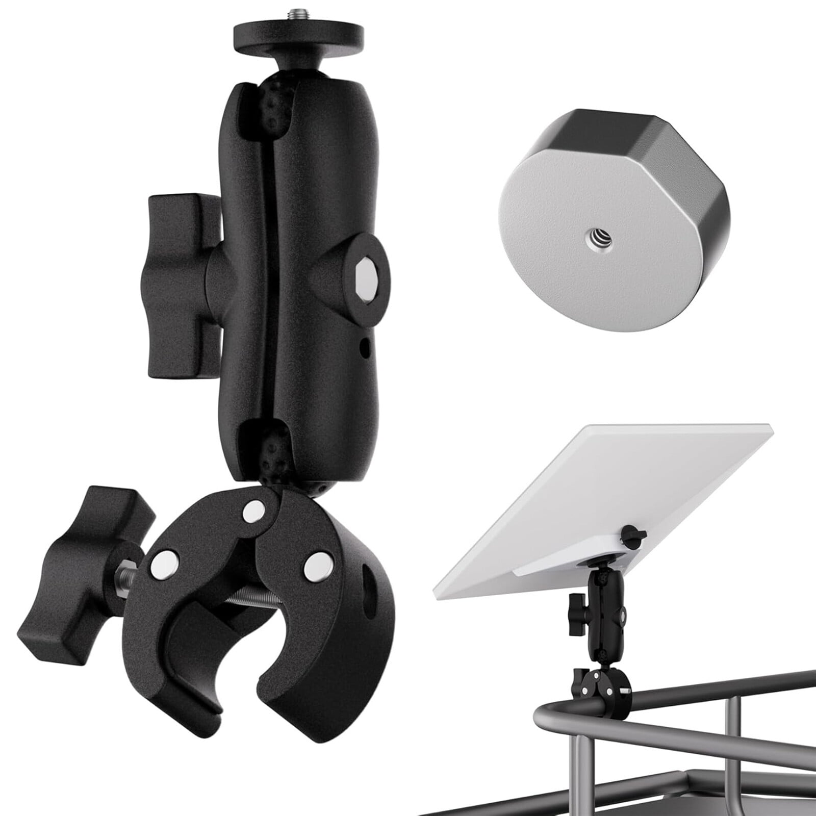 Starlink Mini RV Mount 360° Adjustable Clamp Bracket Pole Mount Kit ...