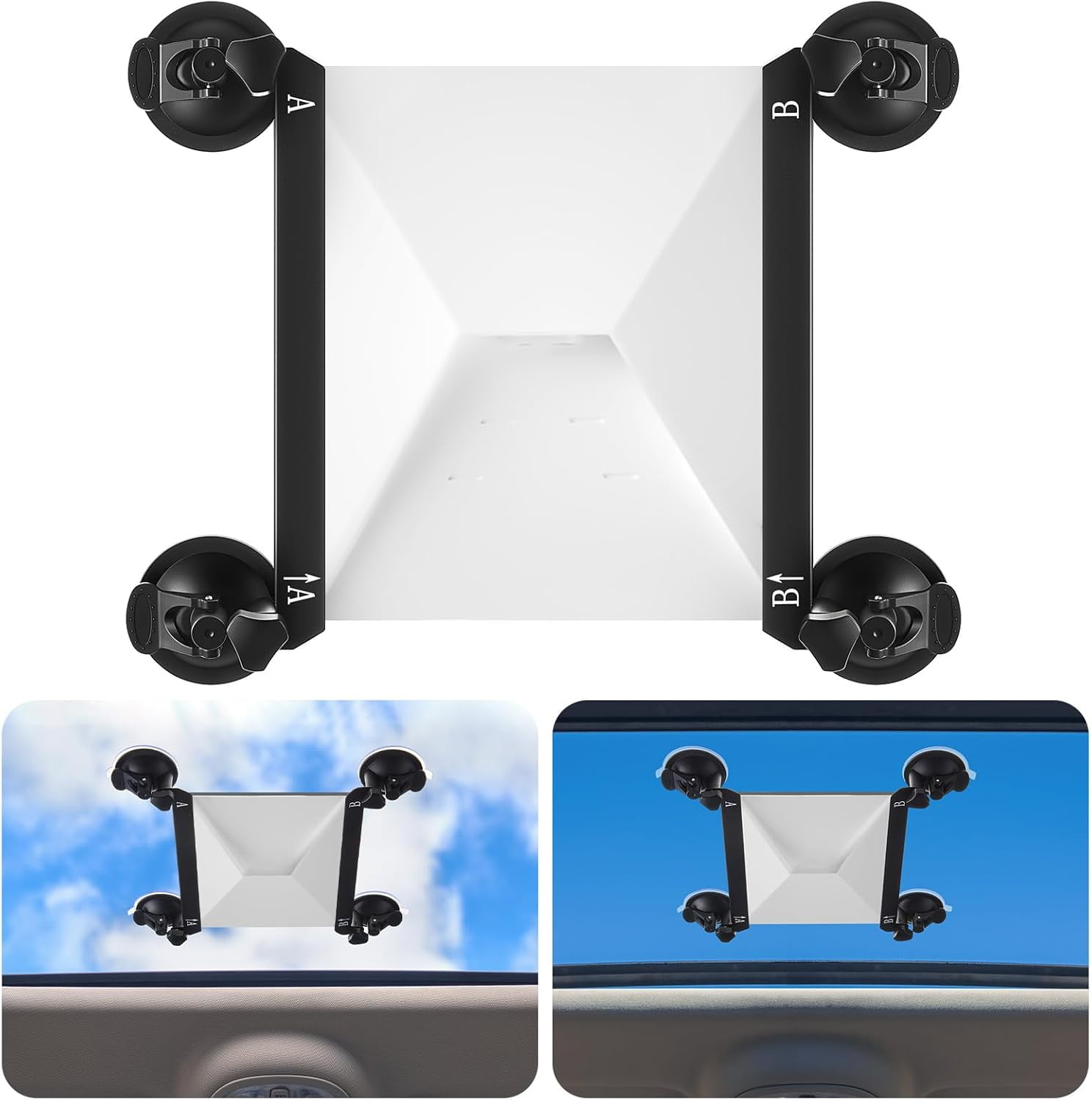 Starlink Mini Sunroof Suction Cup Mount - Mounting Kit for Car Windows ...