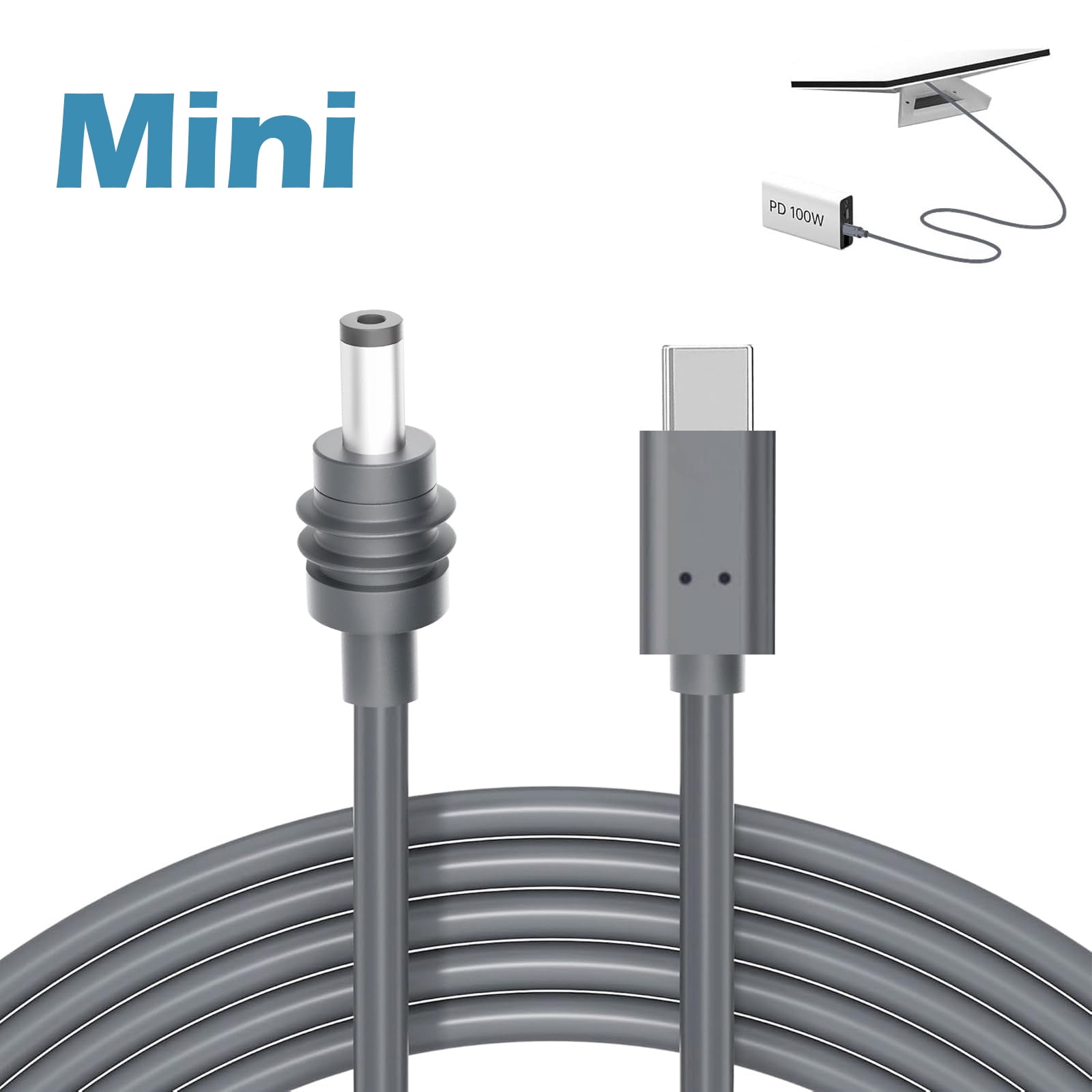 Starlink Mini USB C to DC Power Cable 6.6FT, USB Type-C Input to ...