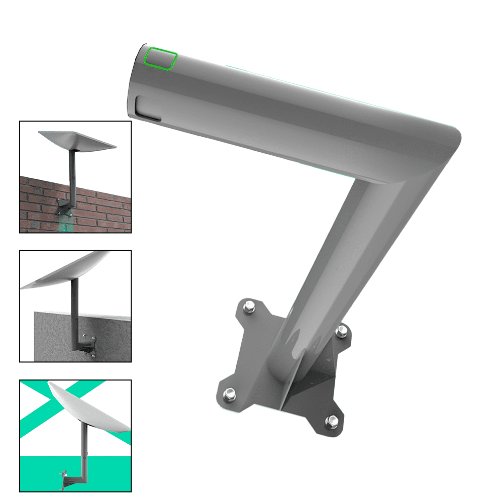 for Starlink Short Wall Mount Kit, for Starlink Roof Mount, for ...