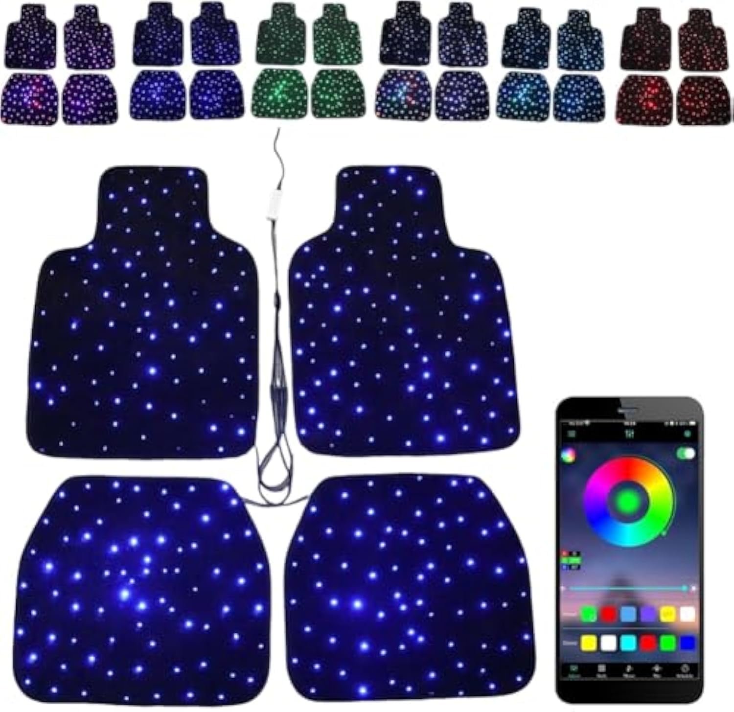Starlinkmats Mats, Starlinkmats LED Car Floor Mats, Starlight Floor ...