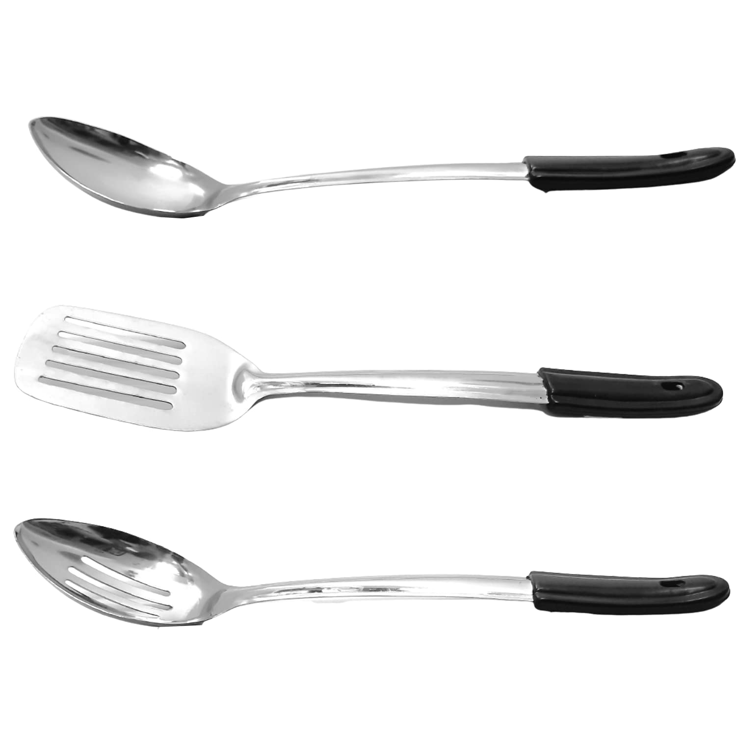 Starlinks Heavy Stainless Steel Cooking and Serving Big Spoon with Cool ...