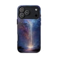 Starlit Cascade Dream Waterfall Soft Cosmic Glow Phone Case with iPhone ...