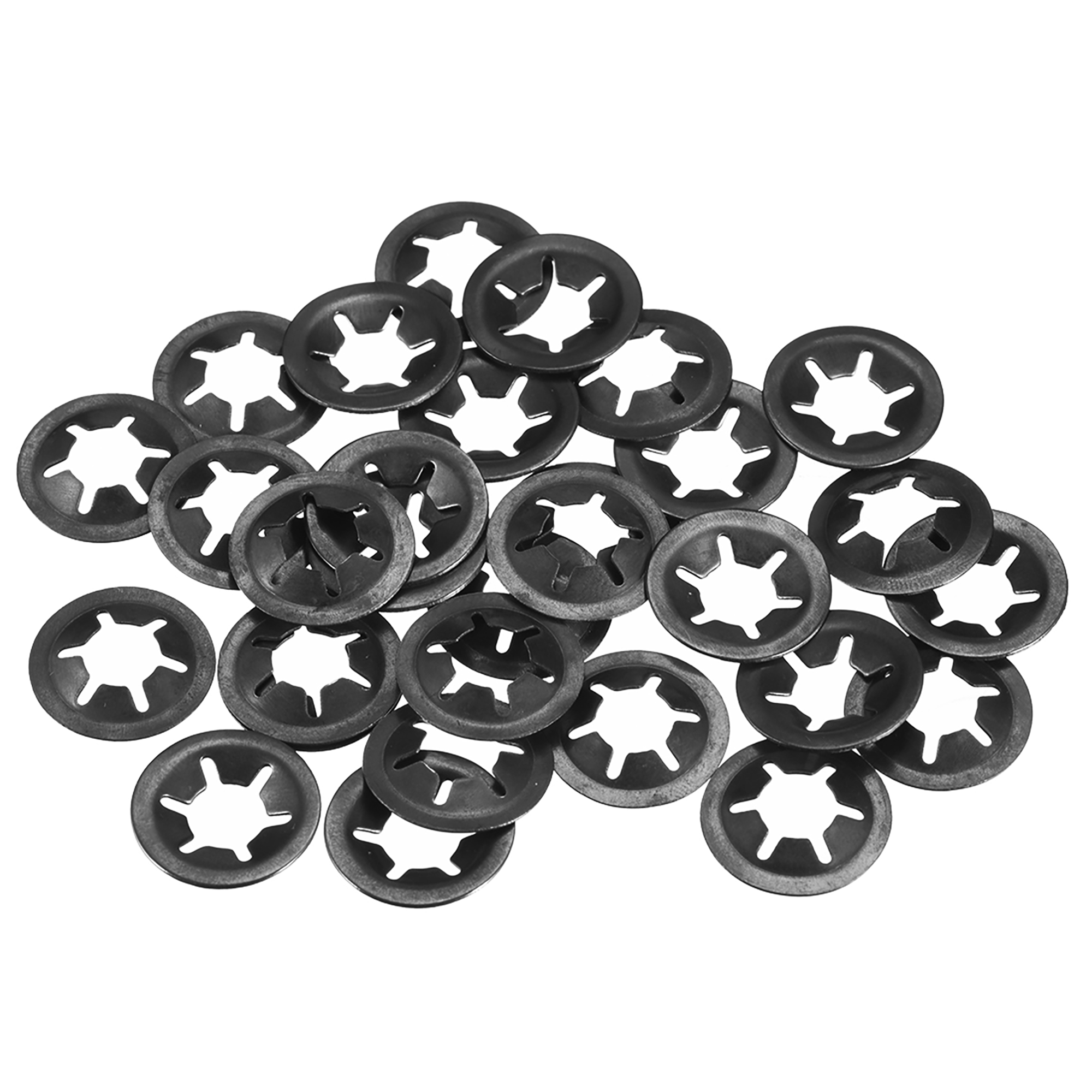 Starlock Washers , M8x18 Internal Tooth Clips Fasteners , Pack of 30 ...
