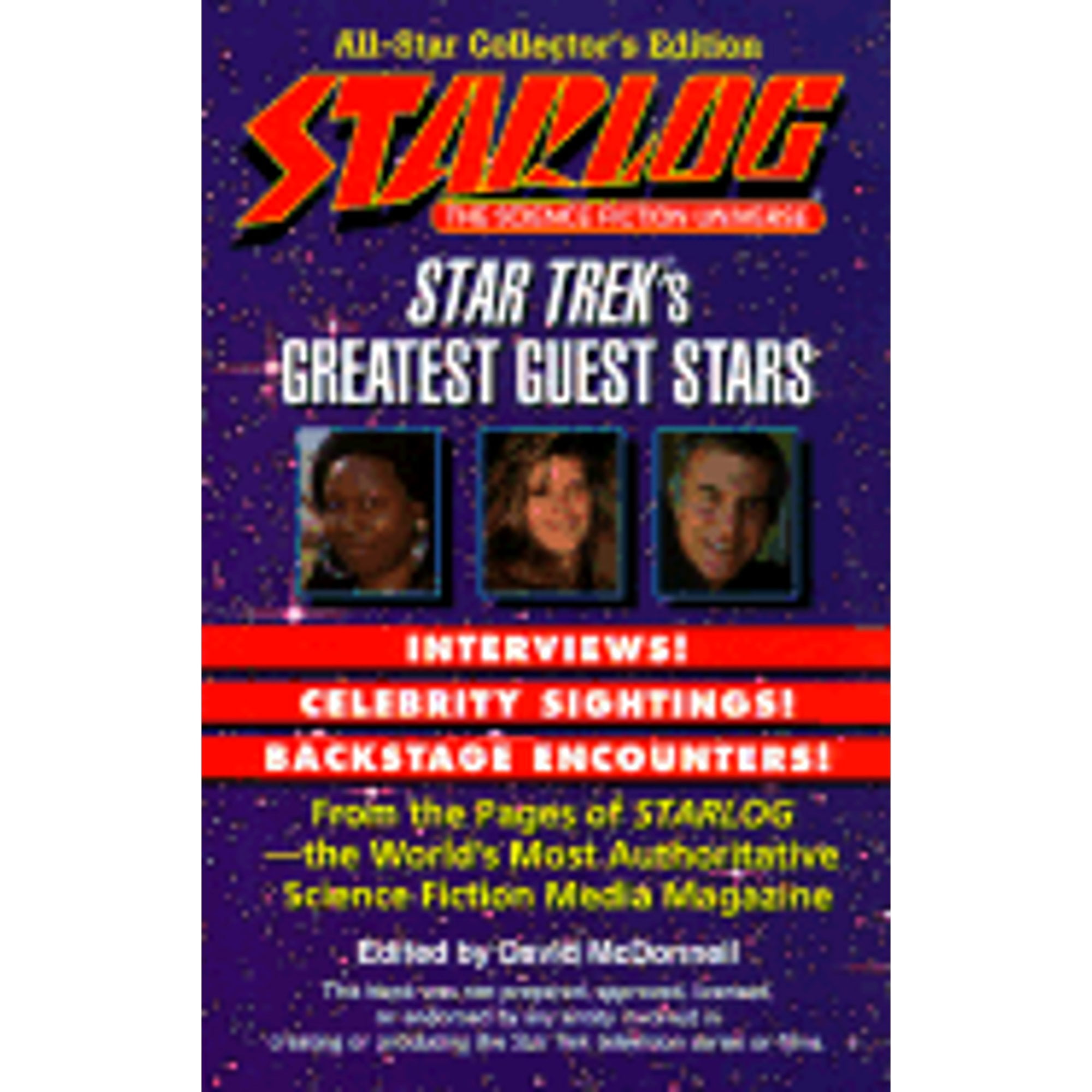 Pre-Owned Starlog: Star Trek's Greatest Guest Stars: Star Trek's Guest ...