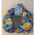 Starmaker Emoji Airplane Travel Neck Pillow - Walmart.com