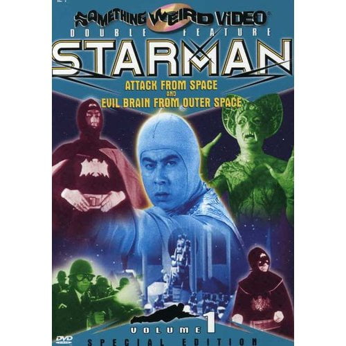 Starman, Vol. 1: Attack From Space / Evil Brain From Outer Space ...