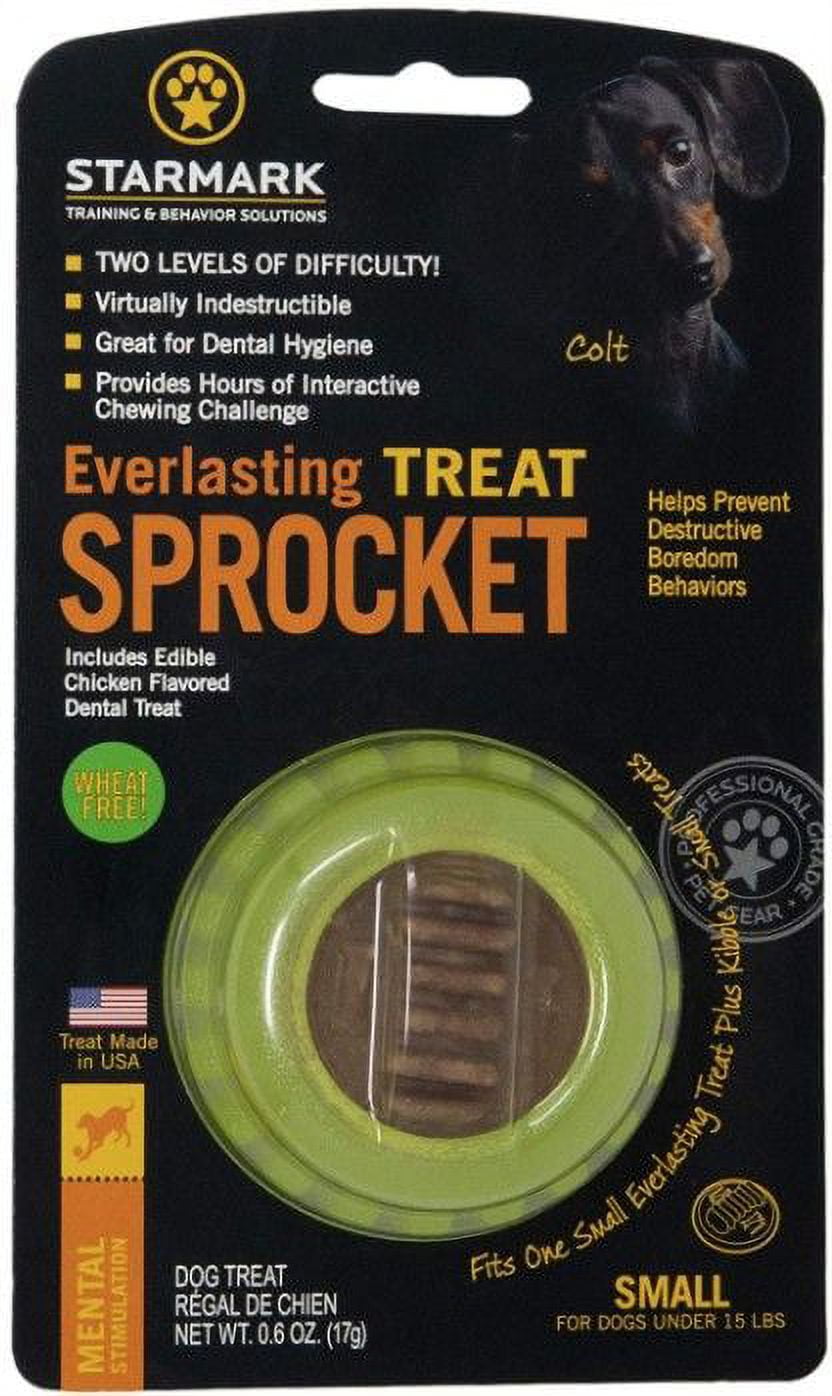 Starmark Everlasting Treat Sprocket Small [Dog, Toys Other] 1 count ...