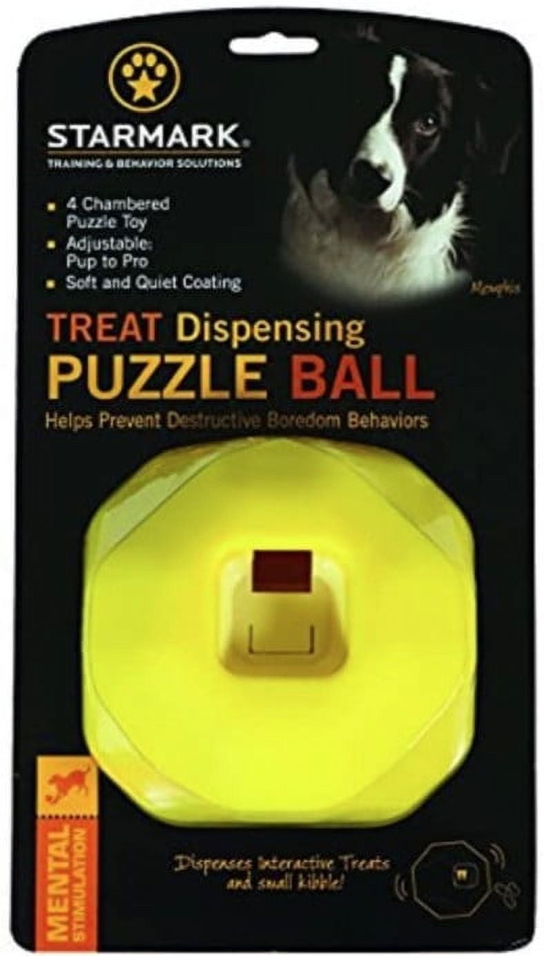 Starmark Treat Dispensing Puzzle Ball - Walmart.com