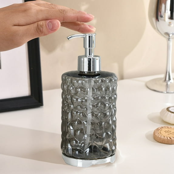 Staron 420ml Hand Soap Dispenser, Plastic Pump Dispenser for Liquid Soap Lotion, Bathroom ...