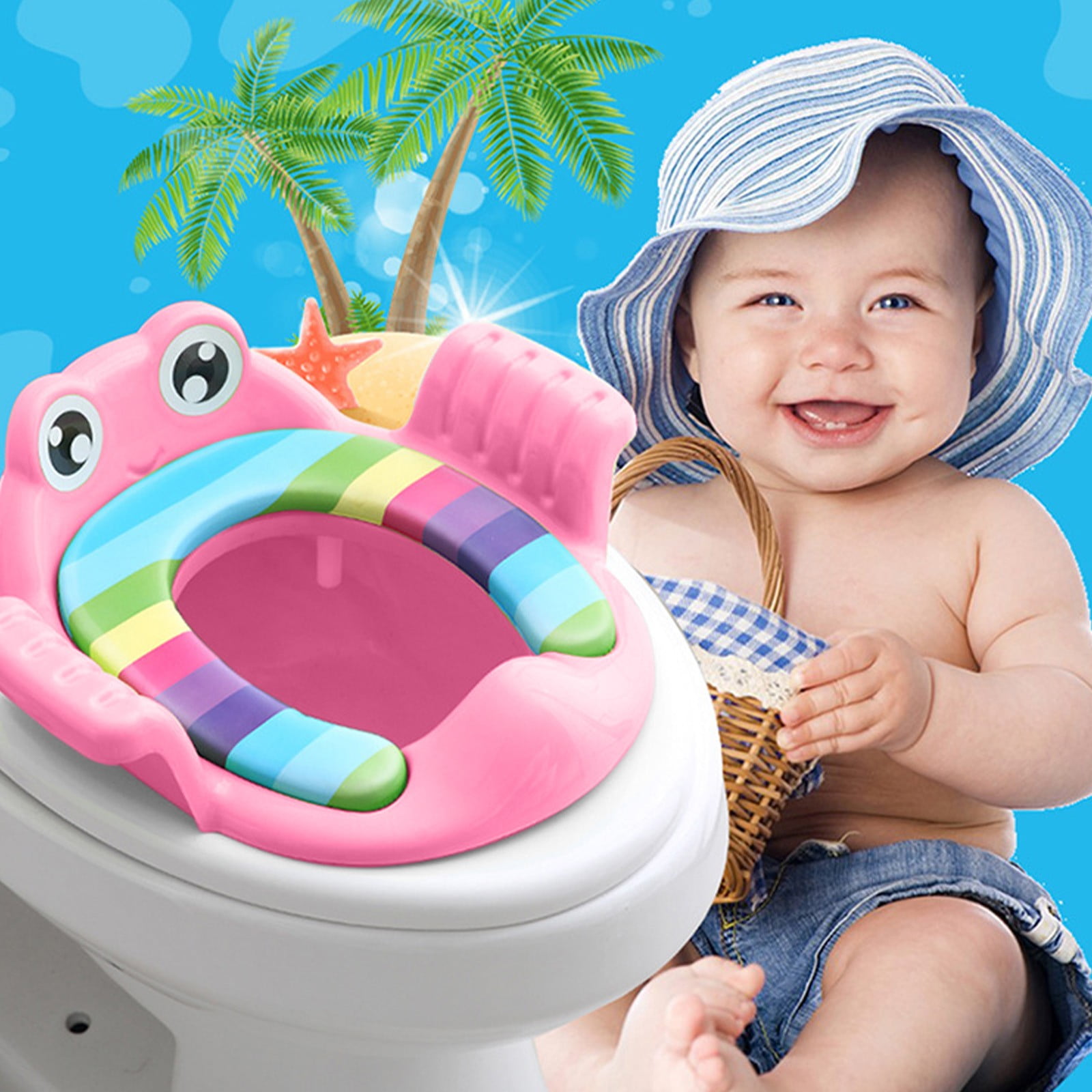 Staron Children's Toilet Ring Baby Potty, Children's Toilet Ring Baby ...