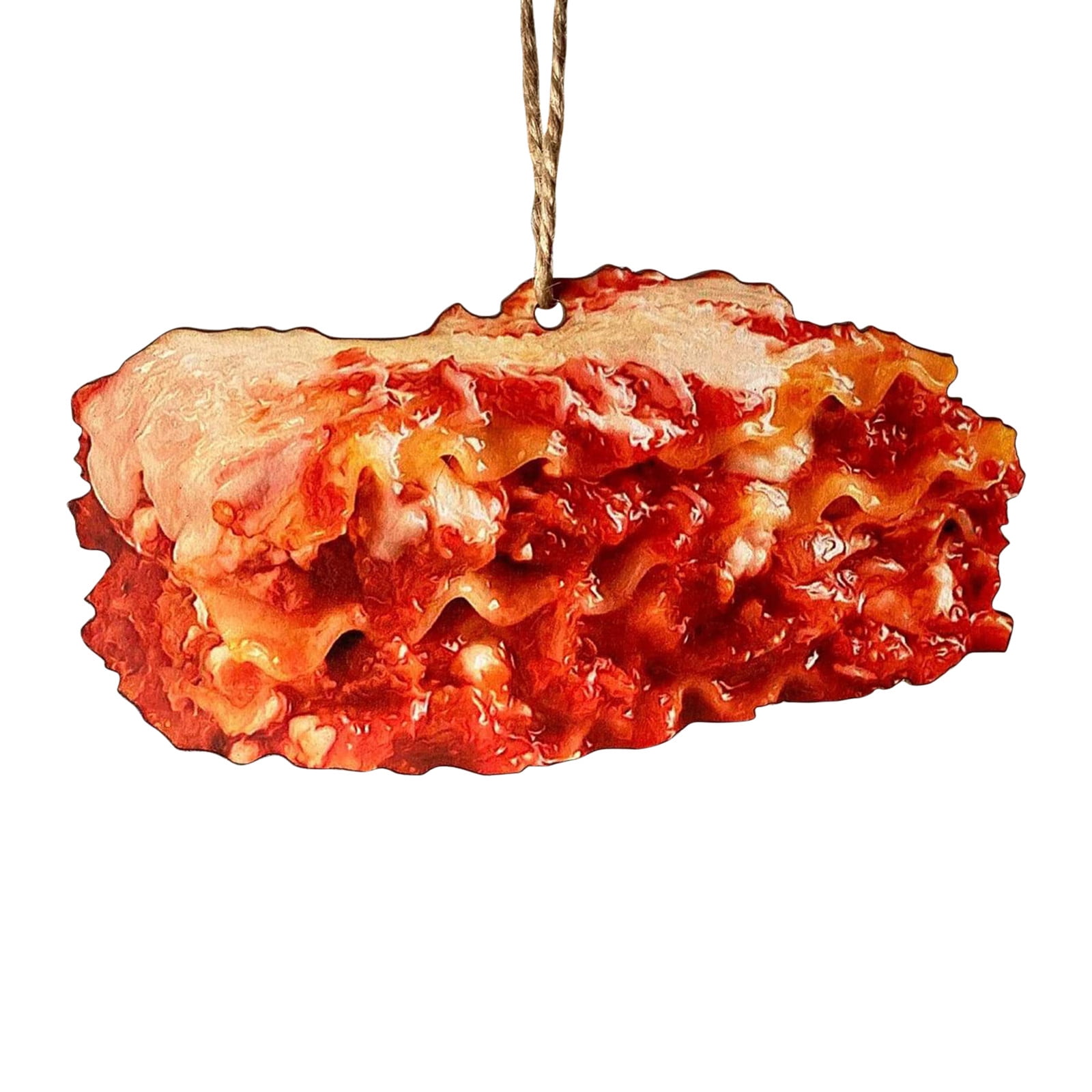 Staron Food Christmas Ornaments Set, Croissant Pizza Tree Decorations ...