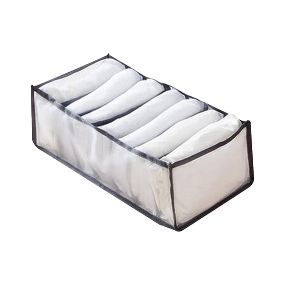 Staron Mesh Storage Box Organizer, Foldable Closet Clothes Dividers ...