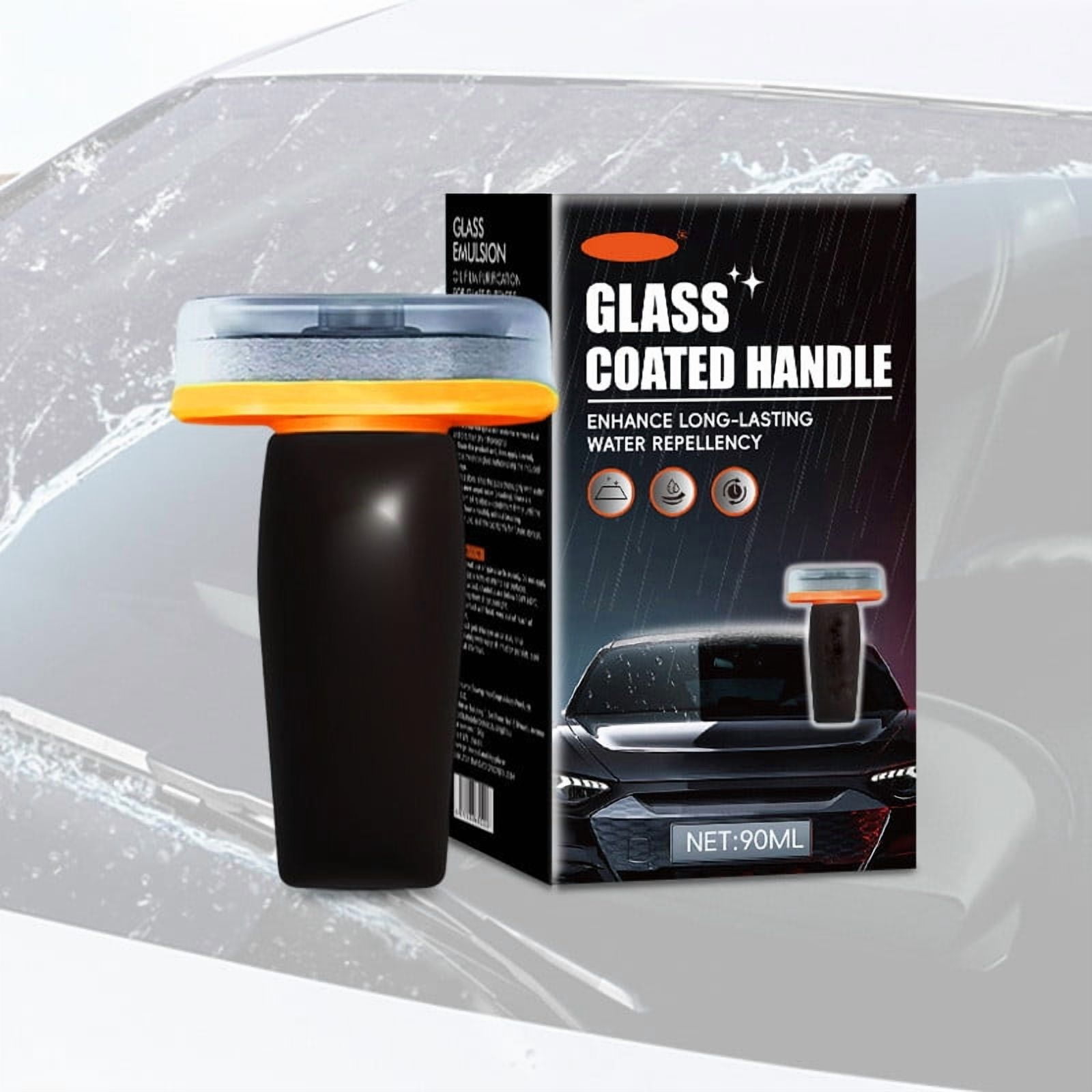 ZZkhGO Self-Lubricating Auto Glass Coating Wand, Hydrophobic Windshield ...