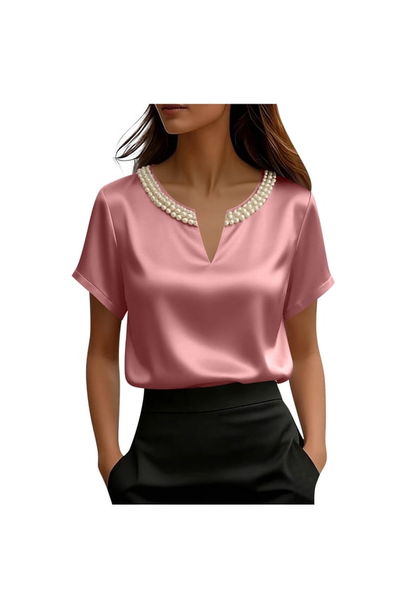 Pearl Embellished Tops