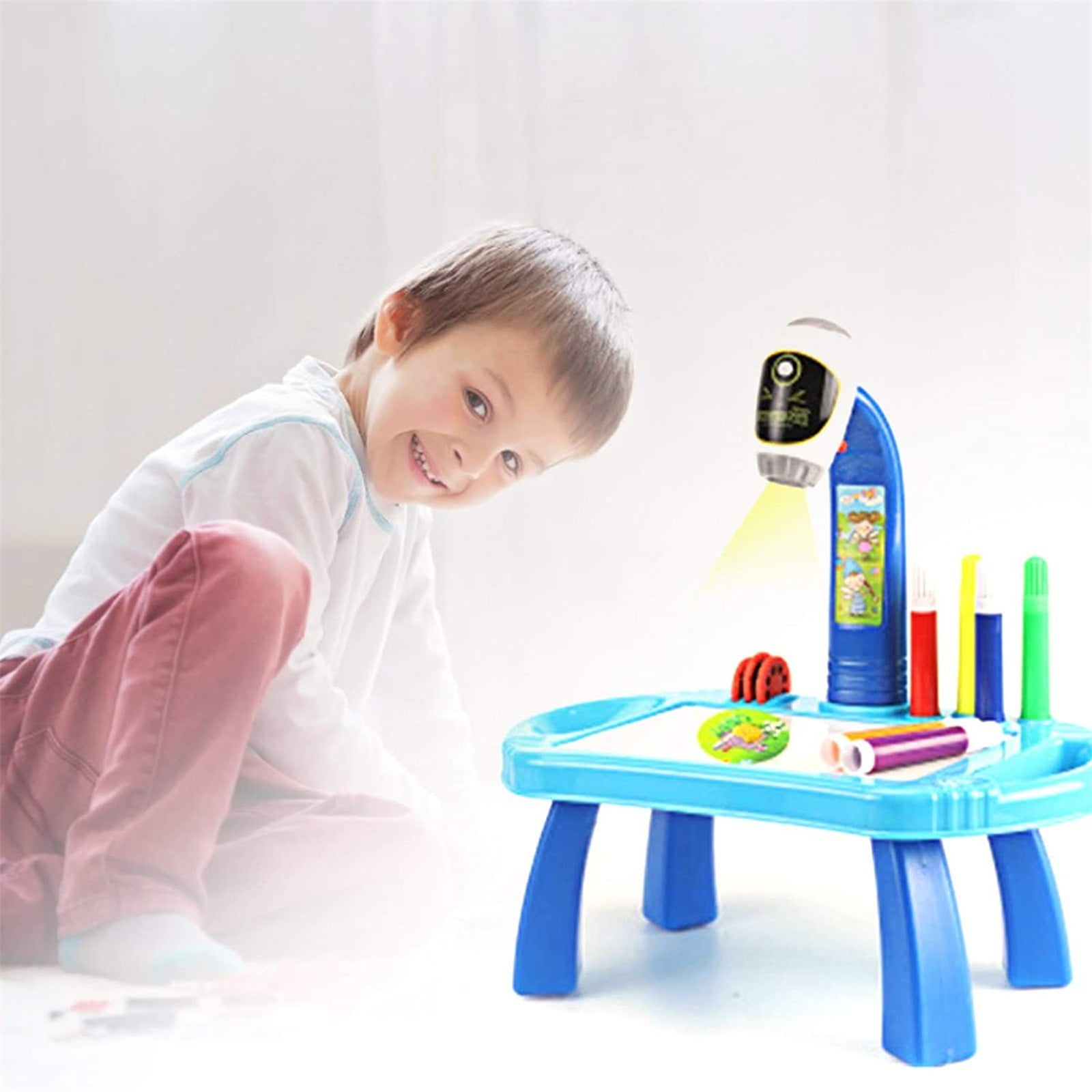Staron Traceand Draw Projector Toy Learning Clearance (Blue), Traceand ...
