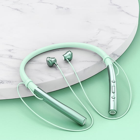 ZZkhGO Wireless Sports Earphones, Long Standby Bluetooth Neckband, Two ...
