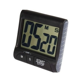 Mainstays Digital Kitchen Timer, Magnetic Countdown Count up Timer with ...