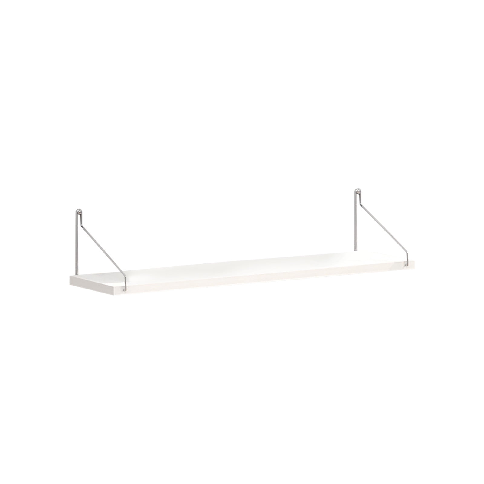 Staron under $5! Wall Mounted Floating Shelves, Modern White Display ...