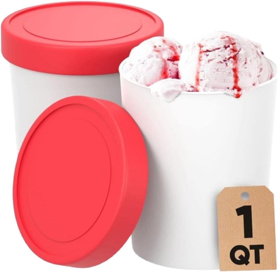 Starpack 'Freeze the Day' Ice Cream Storage Container for Freezer (2 ...