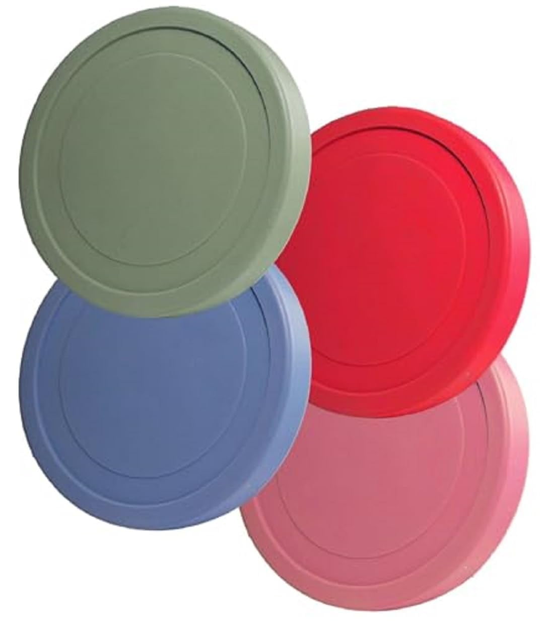 Starpack 'Freeze the Day' Leak-Free Lids for Ice Cream Storage Containers for Freezer (4 Pcs ...