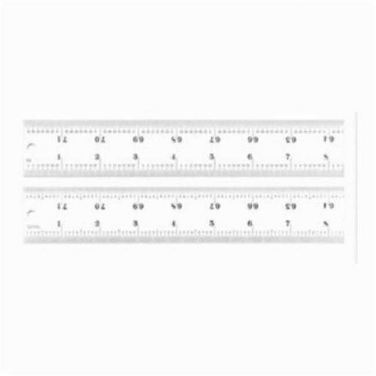 Starrett C416R-72 72 in. 16R Graduations Heavy Spring Tempered ...