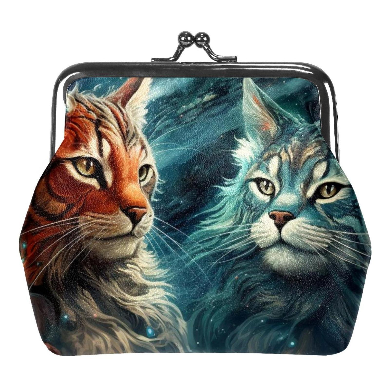 Starry Animal Coin Purse Kiss Lock Change Purse Vintage Trinkets Pouch ...