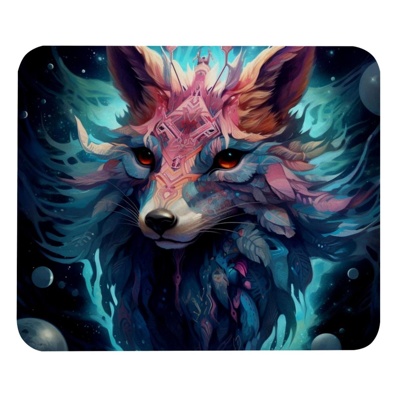 Starry Animal Mouse Pad, Personality Design Rubber Base for Office ...