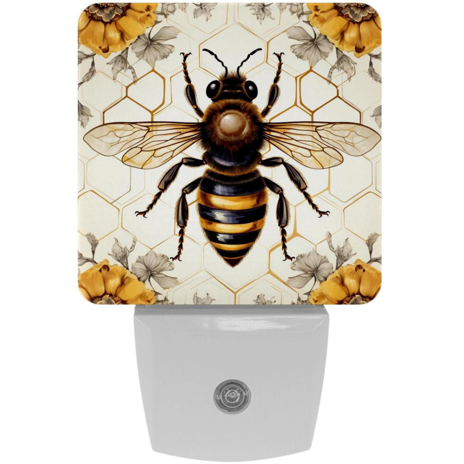 Starry Bee LED Square Night Lights for Bedroom and Living Room ...