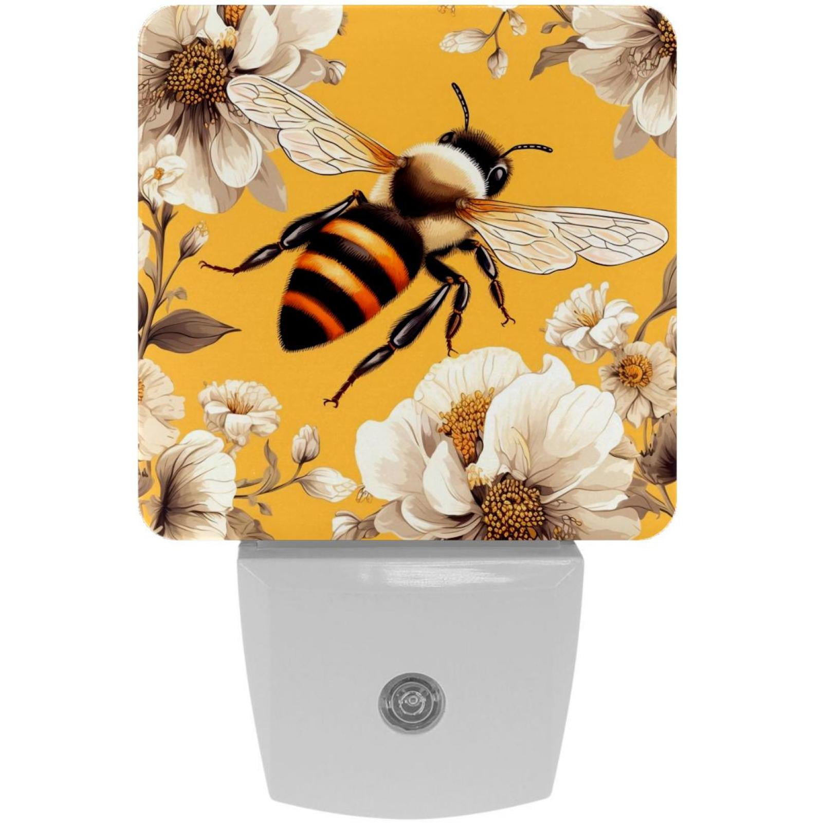 Starry Bee LED Square Night Lights for Bedroom and Living Room ...