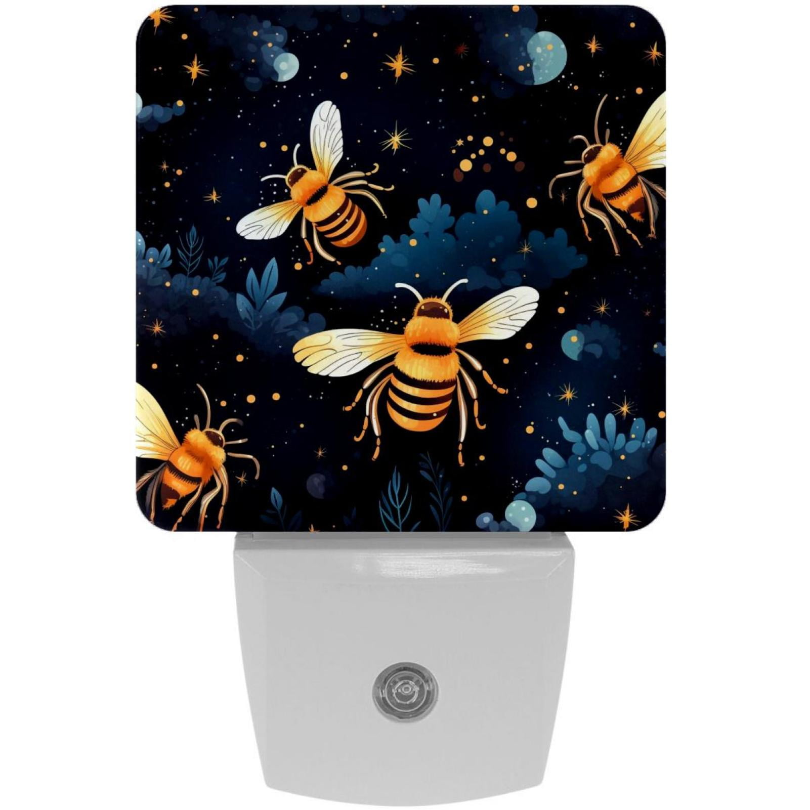 Starry Bee LED Square Night Lights - Energy Efficient and Sleek Design ...