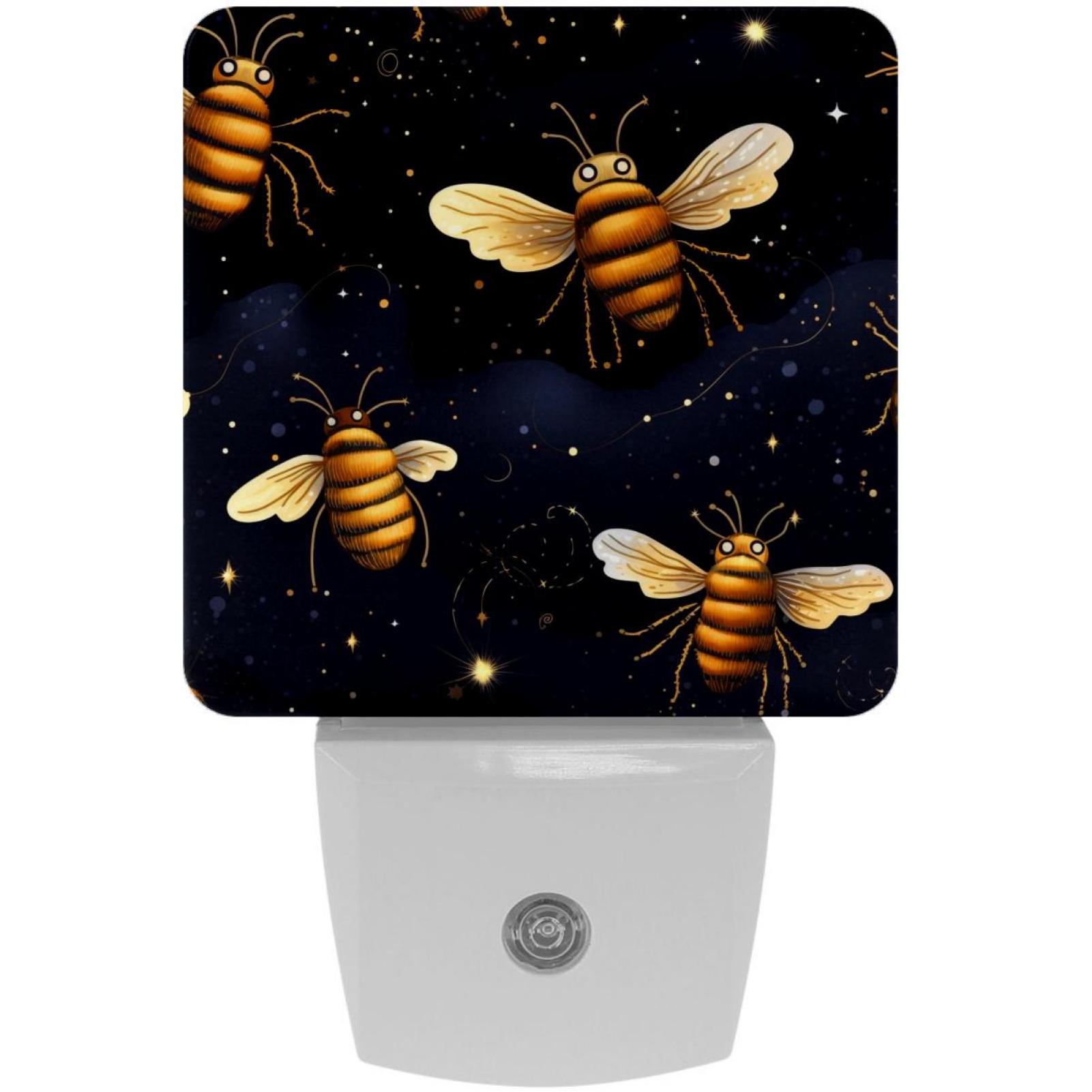 Starry Bee LED Square Night Lights - Energy Efficient and Sleek Design ...