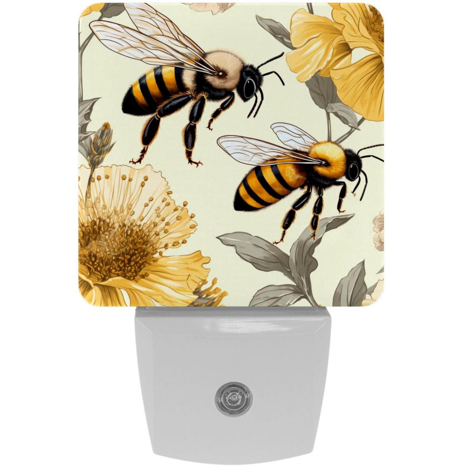 Starry Bee LED Square Night Lights - Illuminating Your Space with Style ...