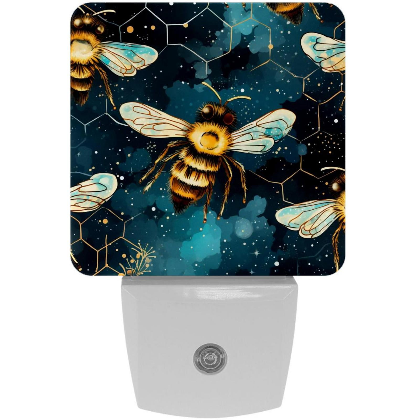 Starry Bee LED Square Night Lights - Stylish and Functional Nightlight ...